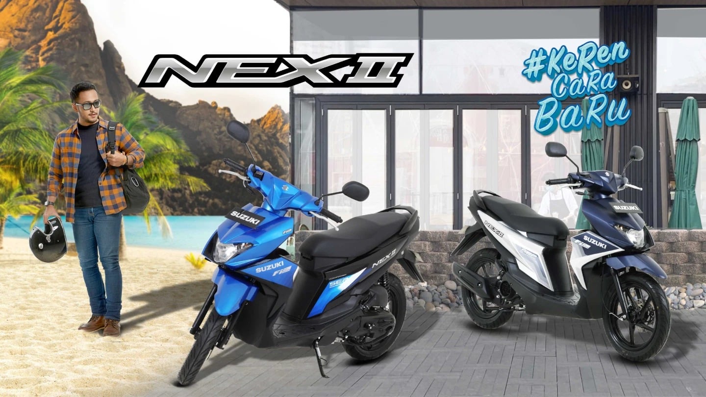 เปิดตัว 2024 Suzuki Nex II สกู๊ตเตอร์รุ่นเริ่มต้น อย่างเป็นทางการ ...