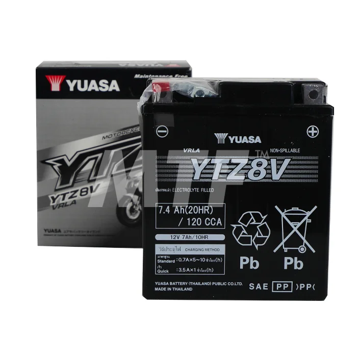 Yuasa แบตเตอรี่มอเตอร์ไซค์แต่ละตัวเหมาะกับรุ่นไหน | Motofiix Thailand